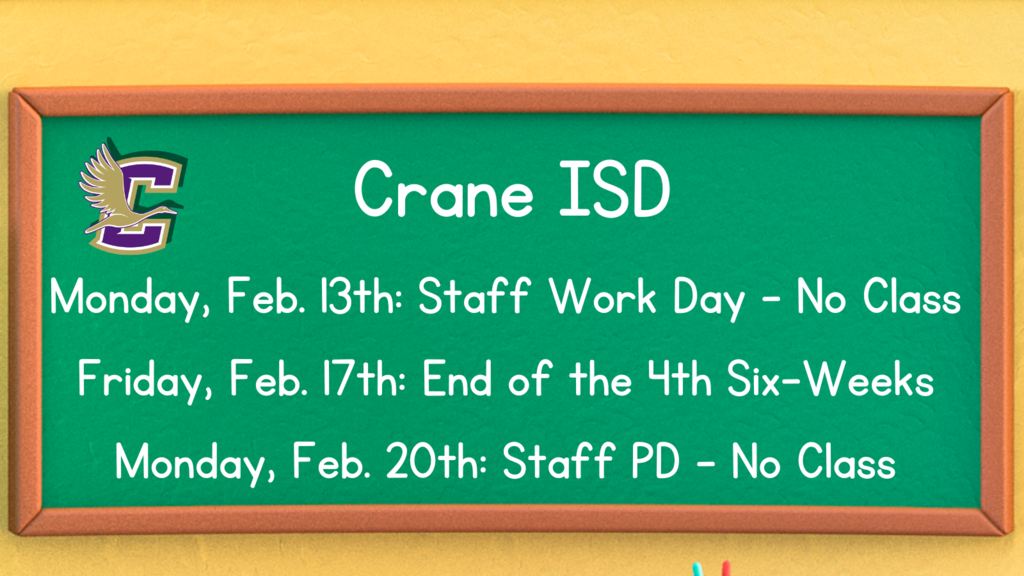Live Feed | Crane Independent School District
